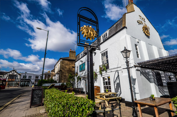The Sun Inn in Barnes Common